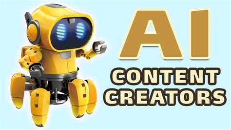 6 Best Ai Tools For Content Creation Ai Content Creators Youtube