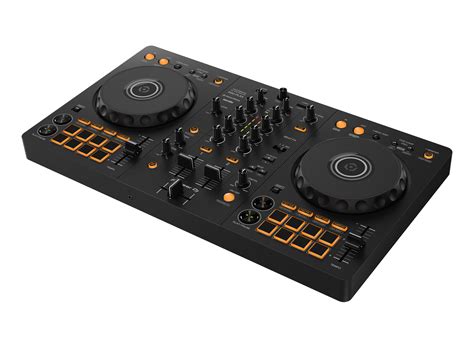 DDJ FLX4 2 Channel DJ Controller For Multiple DJ Applications Black