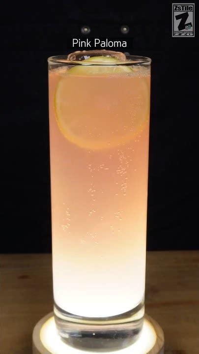 핑크 팔로마 Pink Paloma 칵테일 Cocktail Shorts Youtube