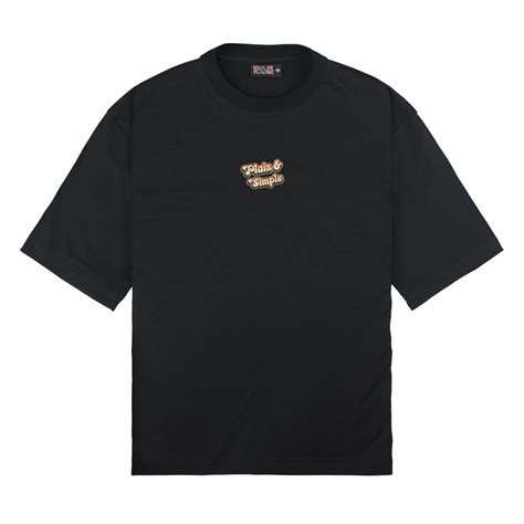Classic Tee Black Plainandsimple