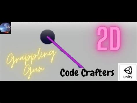 How to Make a Grappling hook in unity 2d | Code Crafters - YouTube