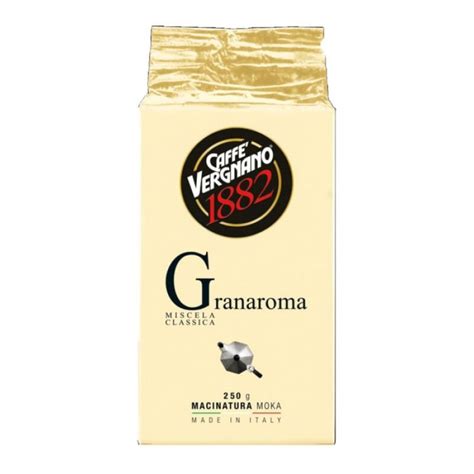 Кофе молотый Vergnano Gran Aroma 250 гр (Арабика 60%, Италия) - купить ...