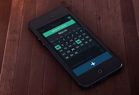 20 Eye Catching Mobile Calendar Designs For Your Inspiration Hongkiat
