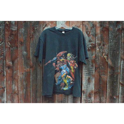 Mad Engine Mid 2000s Avengers Marvel Mad Engine T Shi… Gem