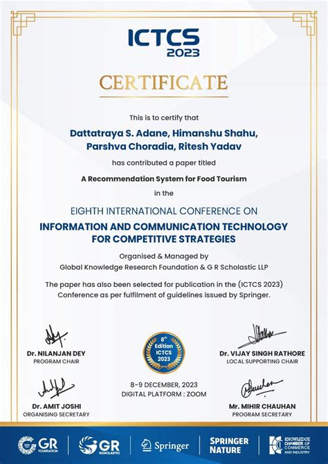 Ritesh Yadav On Linkedin Researchpaper Ictcs2023 Machinelearning Publications Collaboration