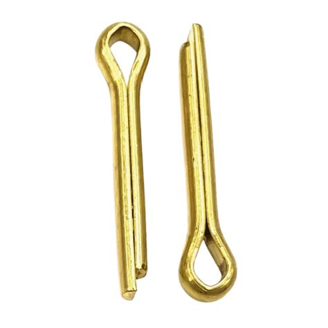 2mm X 16mm Split Cotter Pins Din 94 Brass