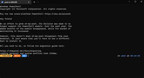 Oh My Posh Is Not Recognized As A Name Of A Cmdlet Function Script