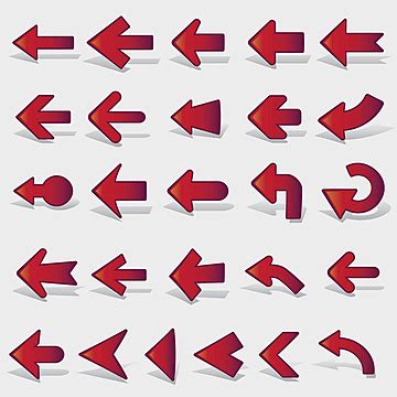 Vector Arrows Set Environment Design Up Vector Environment Design Up PNG And Vector With