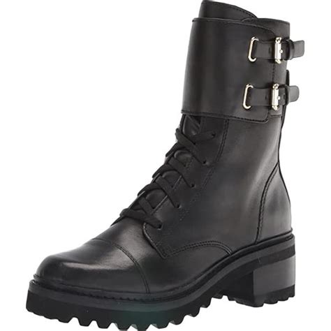 Bart Combat Boot Wbuckle Black Gibbons