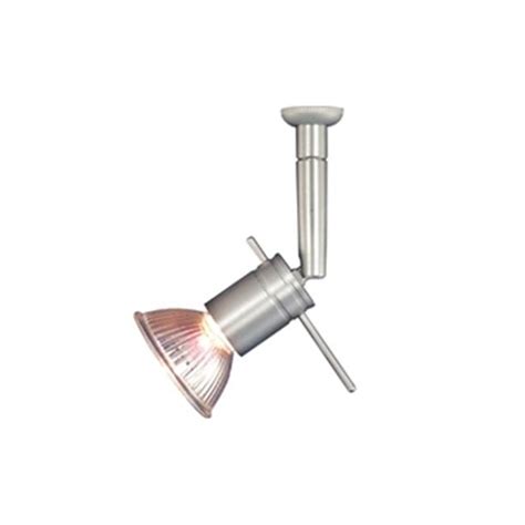 1 Light Monorail Quick Adapt Low Voltage Spot Light Chrome Finish