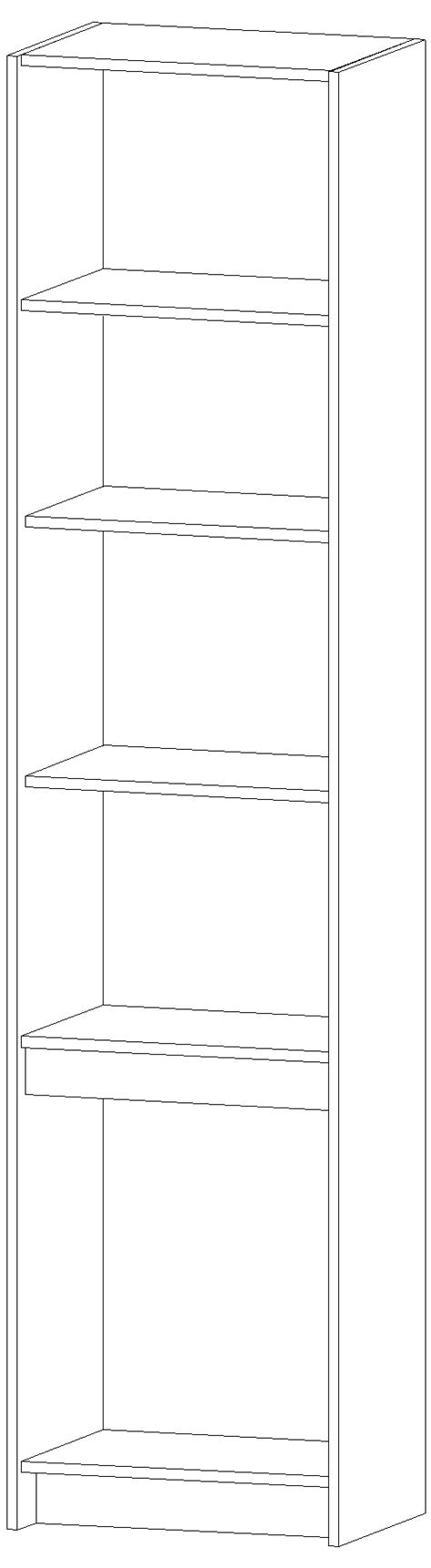 Бостон Пенал ПН 02 Анкор светлый Венге купить оптом и в розницу в Новосибирске МебельТИ