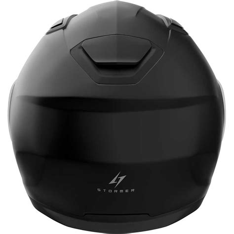Stormer Spin Evo Solid Modular Motorcycle Helmet Matte Black For Sale