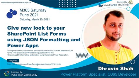 Give New Look To Your Sharepoint List Forms Using Json Formatting And Power Apps By Dhruvin Shah