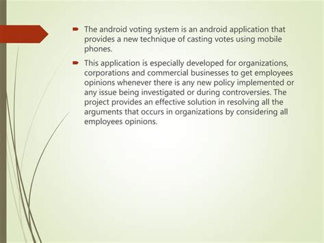 Online Voting System PPTX