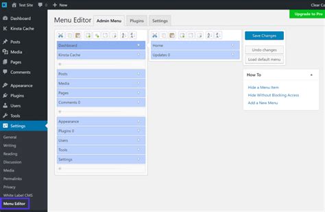 Admin Menu Editor How To Edit The Wordpress Admin Panel Eduardo Salerno