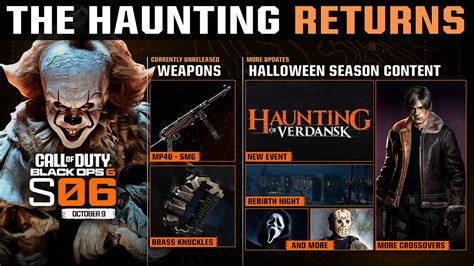 Black Ops 6 Season 6 Is A Big Surprise The Haunting Returns Youtube