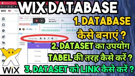 Wix Database Wix Database Dynamic Page Wix Database Collection
