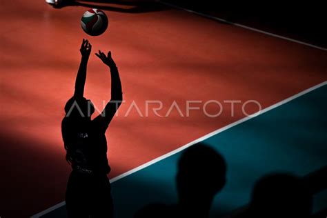 Pon Xxi Aceh Sumut Babak Penyisihan Pool Ab Voli Indoor Putri Antara