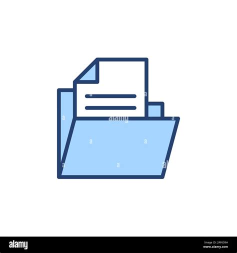 Folder Icon Vector Folder Sign And Symbol Stock Vector Image And Art Alamy