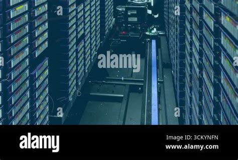 Animation Of Mathematical Equations Data Processing Over Computer Servers Global Computing