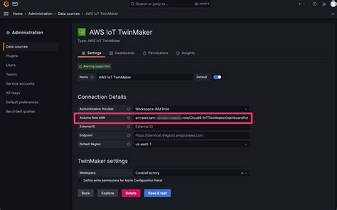 Aws Iot Twinmaker Grafana ダッシュボード統合で必要な Iam 権限を整理してみた Developersio