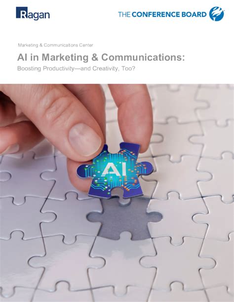 营销和传播中的人工智能 也提高了生产力和创造力