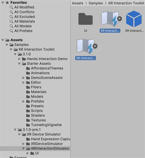 Xr Interaction Simulator Xr Interaction Toolkit 312