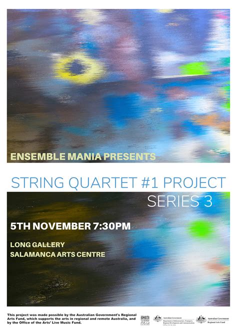 The String Quartet 1 Project Series 3 Ensemble Mania