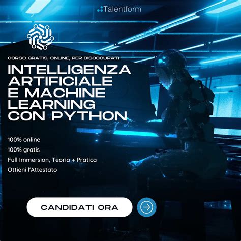 Intelligenza Artificiale E Machine Learning Con Python Corso Gratuito