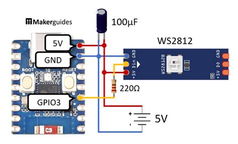 LED Ring Clock With WS
