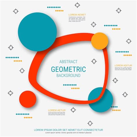 Premium Vector Abstract Geometric Style Vector Illustration