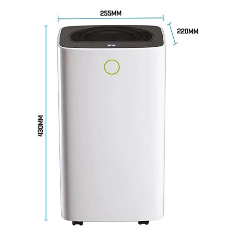 Daewoo 12 Litre Dehumidifier Portable Digital 2 Speed 12 Hour Timer White Col1471ge