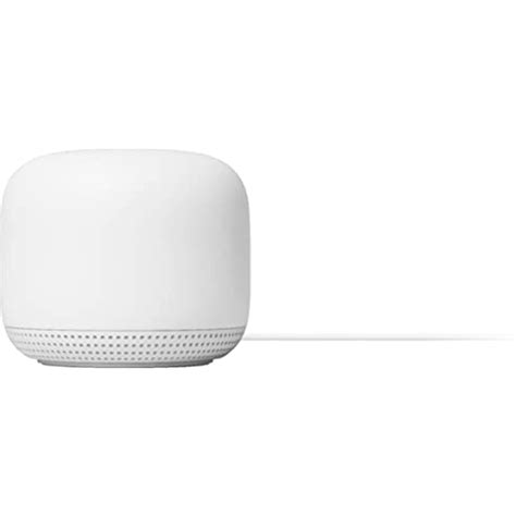 Buy Google Nest WiFi AC Add On Point Range Extender Snow Sq Ft Coverage Online At