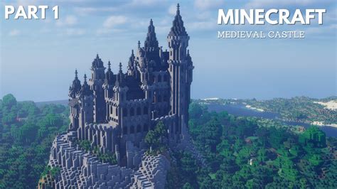 Minecraft: How to build a Medieval Castle | Minecraft Tutorial | Part 1 - YouTube
