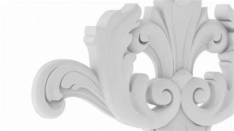 Classic Pattern 12 3d Model Cgtrader