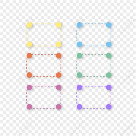 세련된 미니멀 테두리 프레임 액자 간단한 테두리 대화 모델링 Png 일러스트 무료 다운로드 Lovepik