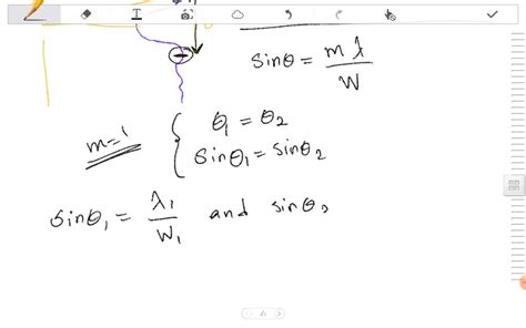 solved a slit has a width of w1 2 3 ×10 6 m when light with a