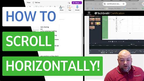 can t scroll horizontally quick fix how did i not know this snag