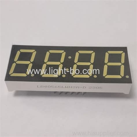 Ultra White Mm Digit Segment LED Clock Display Common Cathode For Digital Timer