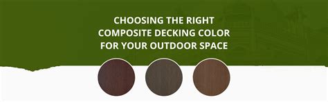 Choosing The Right Composite Decking Color For Your Outdoor Space