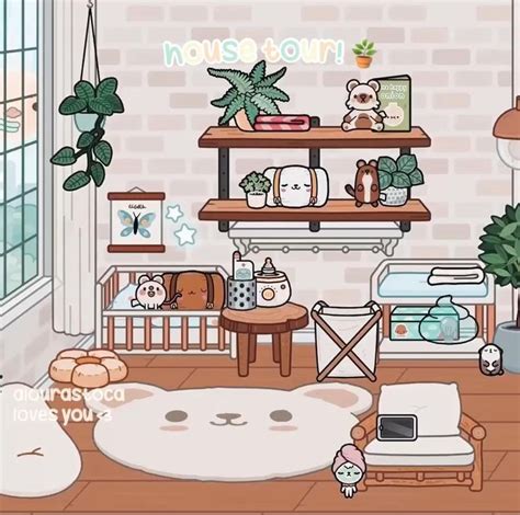 Pin by Даша58 on тока бока | Free house design, Cute room ideas, Room ...