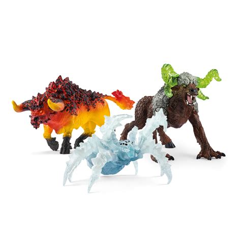 3 Piece Eldrador® Starter Set 77574 Eldrador® Creatures Schleich