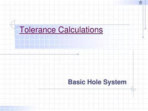 PPT Tolerance Calculations PowerPoint Presentation Free Download ID 758903