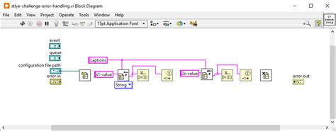 Labview Style Challenge Error Wires Ni Community