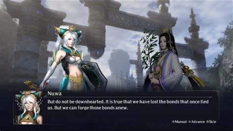 Warriors Orochi 4 Camp Lines Nu Wa Youtube