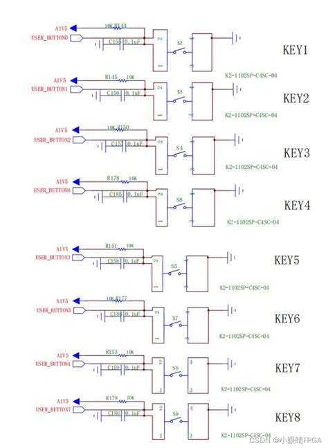 【紫光同创国产fpga教程】——（盘古eu22k开发板pgl22g第一章）led流水灯实验例程紫光同创 Pgl22g教程 Csdn博客