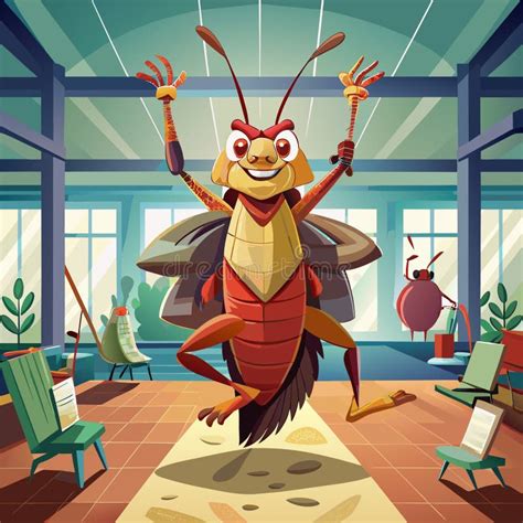 Dancing Cockroach Stock Illustrations 12 Dancing Cockroach Stock