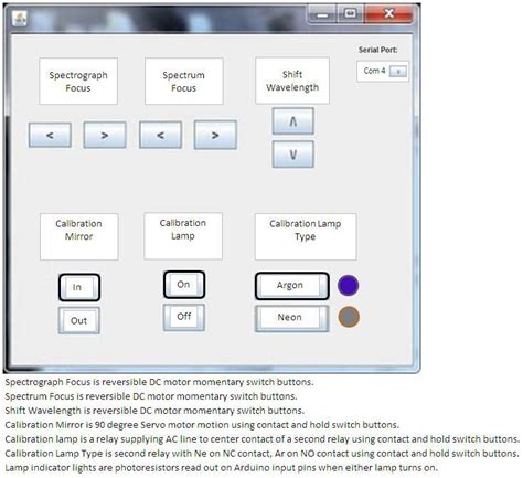 Computer Gui To Control Arduinoadafruit Astronomy Software
