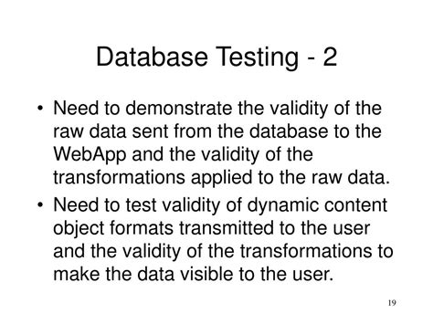 Ppt Web Testing Powerpoint Presentation Free Download Id1719279