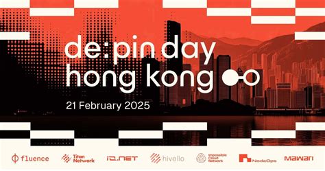 Depin Day Hong Kong Powered By Fluence And Titan Network Depin Hub